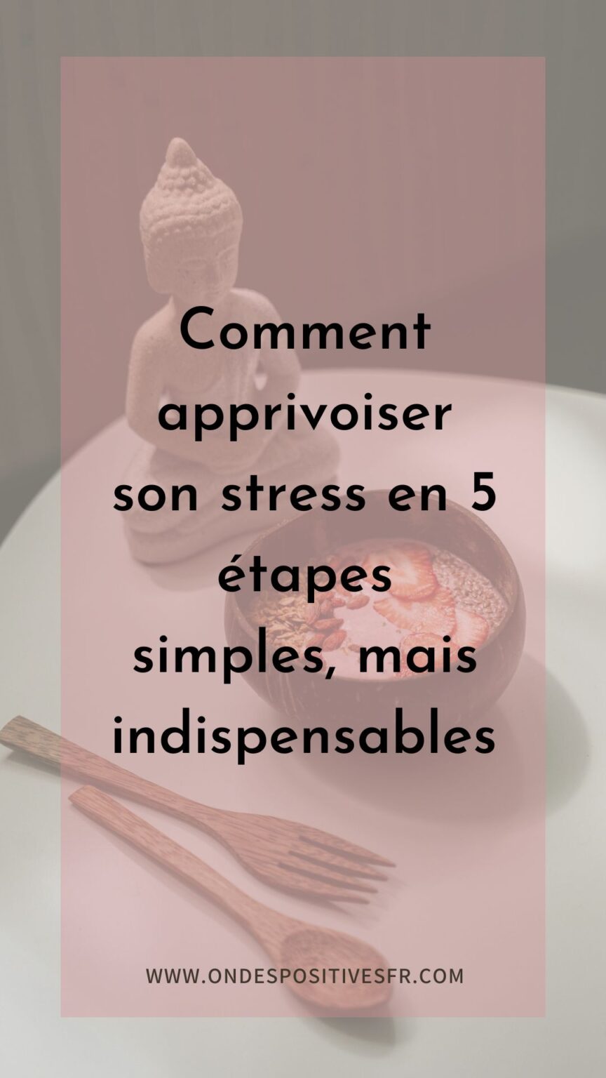 Comment apprivoiser son stress en 5 étapes simples, mais indispensables - Ondespositivesfr